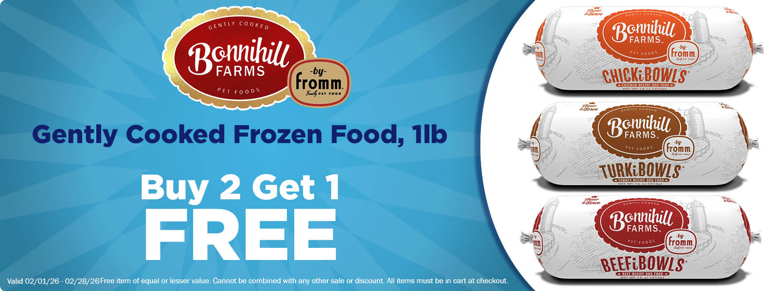 Bonnie Hill Farms Gently Cooked Dog Food is Buy 2 Get 1 Free ...