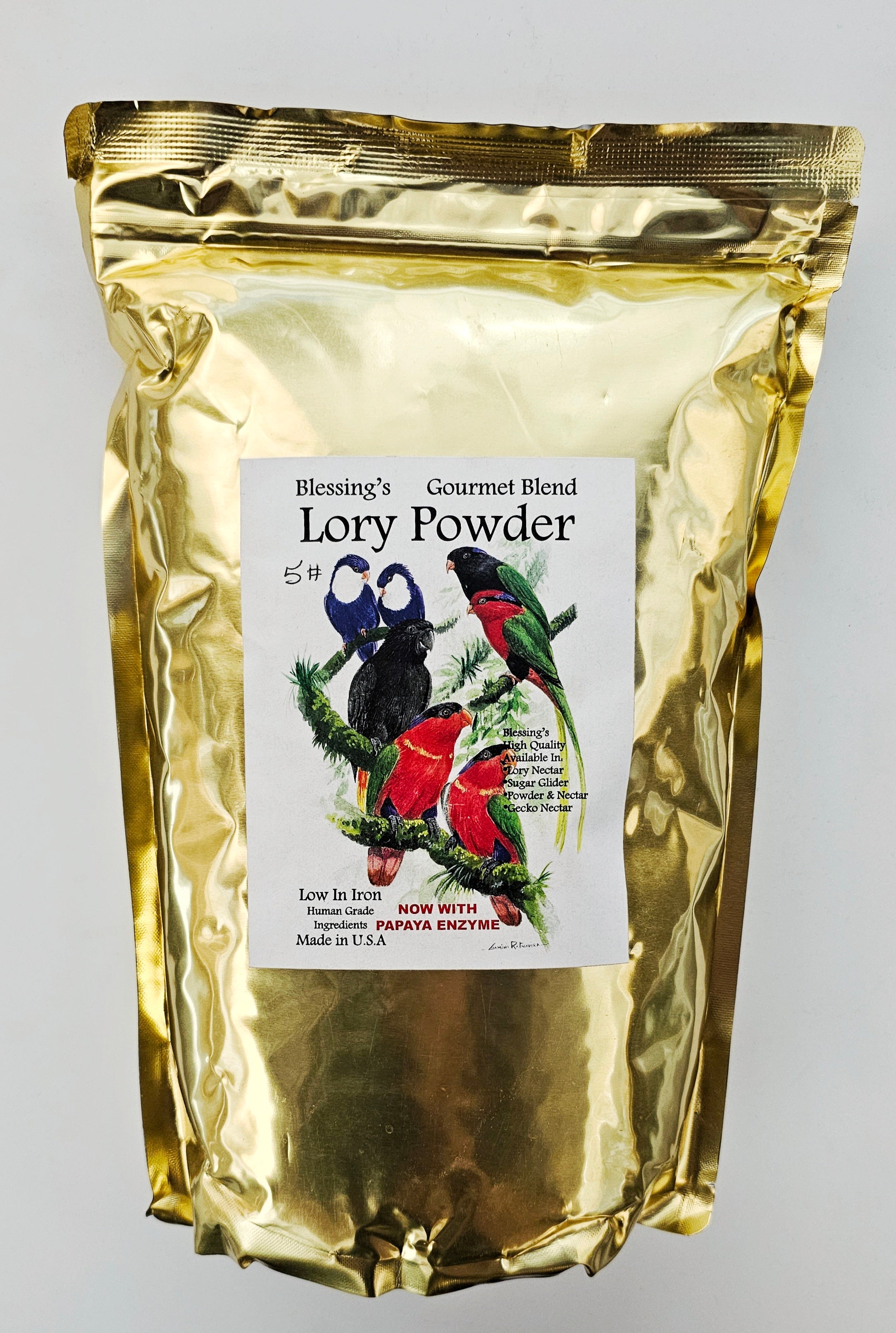 Preferred Blessing Lory Powder Bird Food
