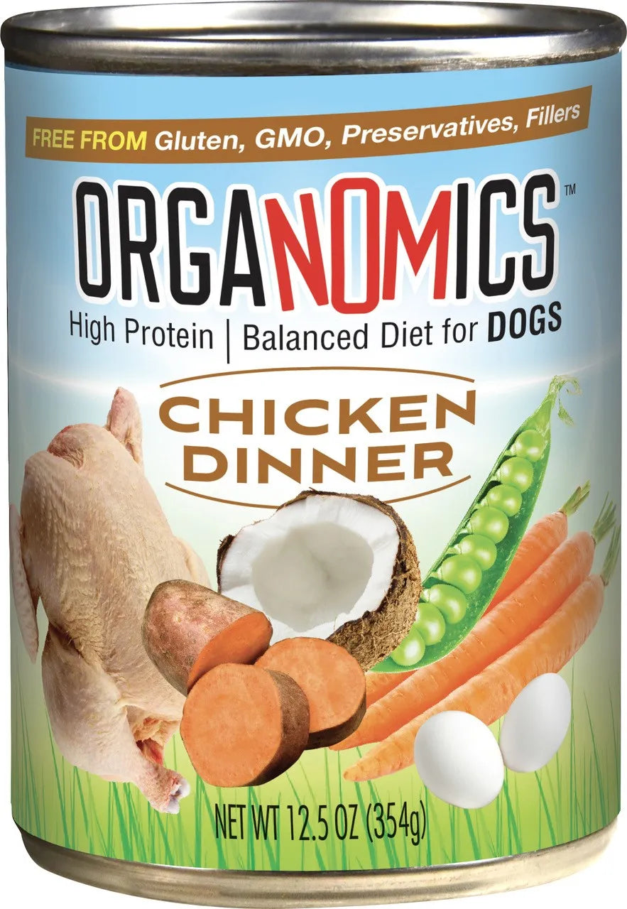 Organomics Chicken Dinner Canned Dogs Food - Incredible Pets