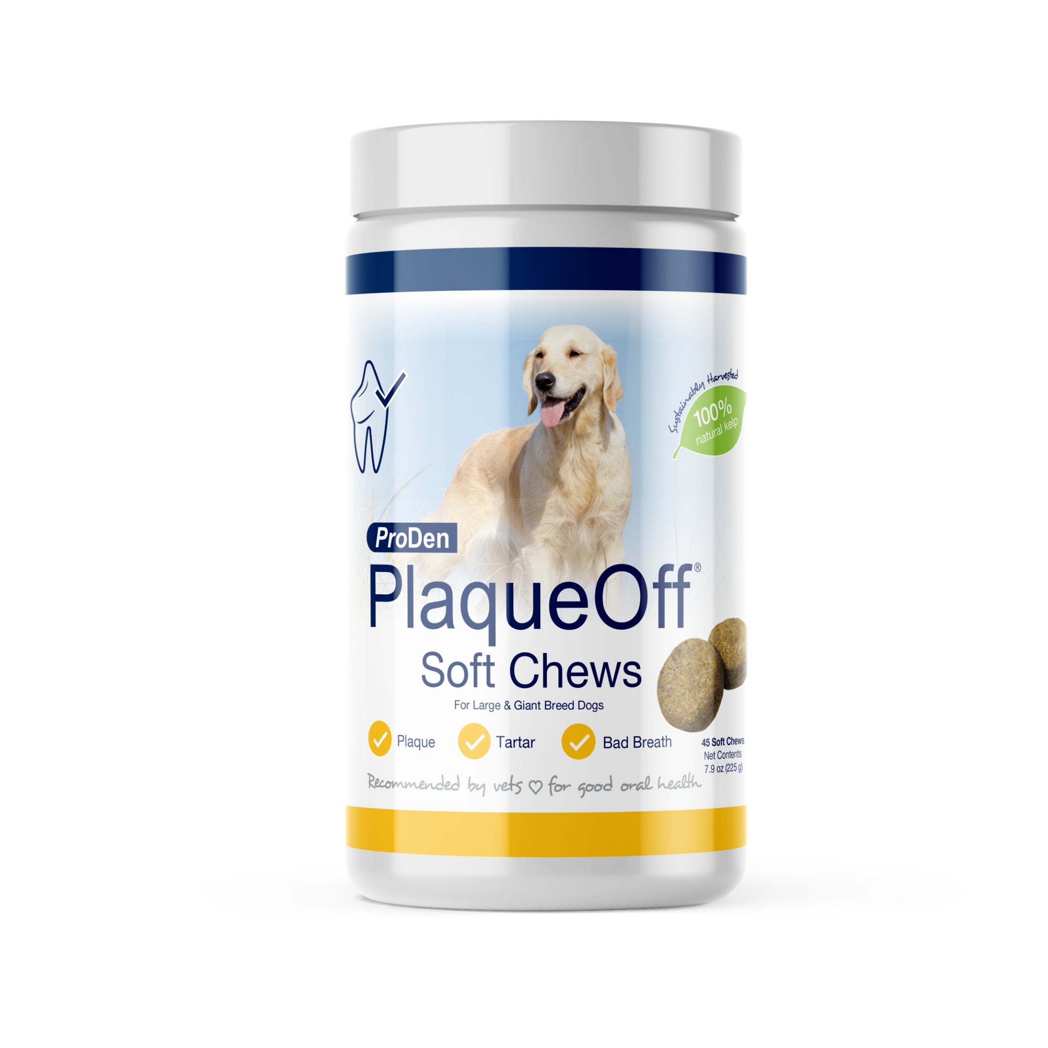 ProDen PlaqueOff Soft Chews - Large & Giant Breed Dogs - Incredible Pets