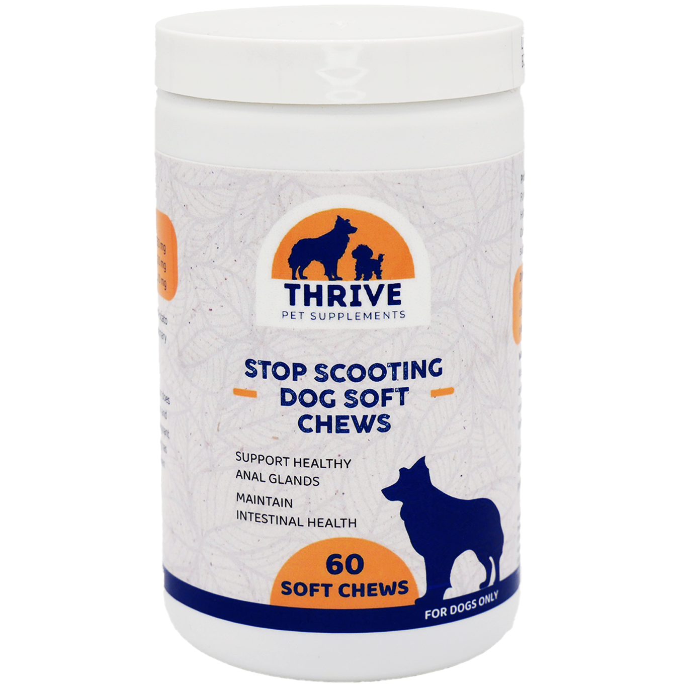Thrive Pet Supplements Stop Scooting Soft Chews for Dogs - Incredible Pets