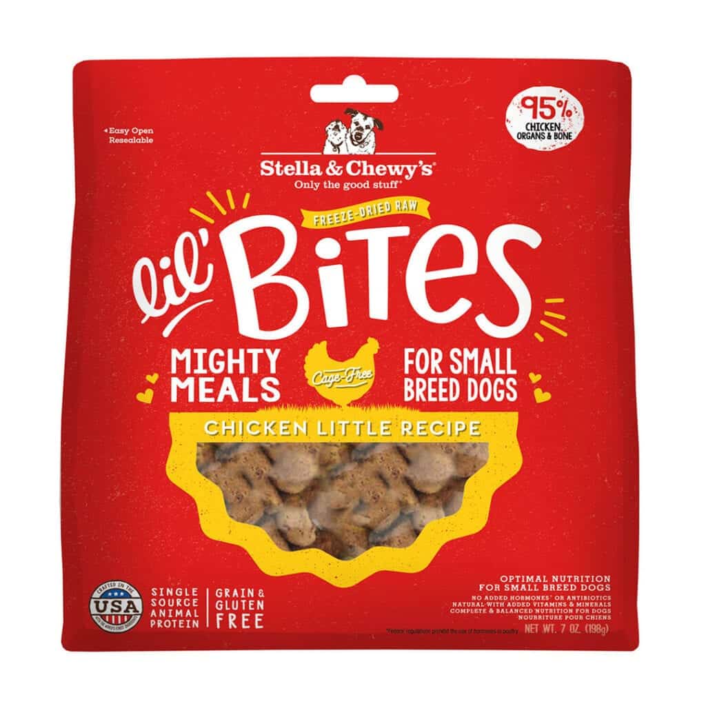 Stella & Chewy's Lil'Bites Mighty Meals Chicken Recipe for Small Breed ...